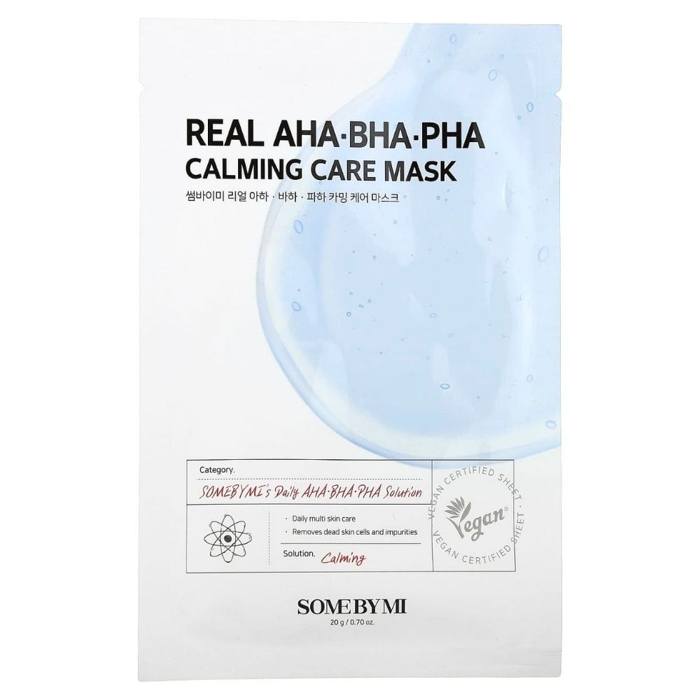 Some By Mi Real AHA-BHA-PHA Calming Care Sheetmask - 20 g – Medpak